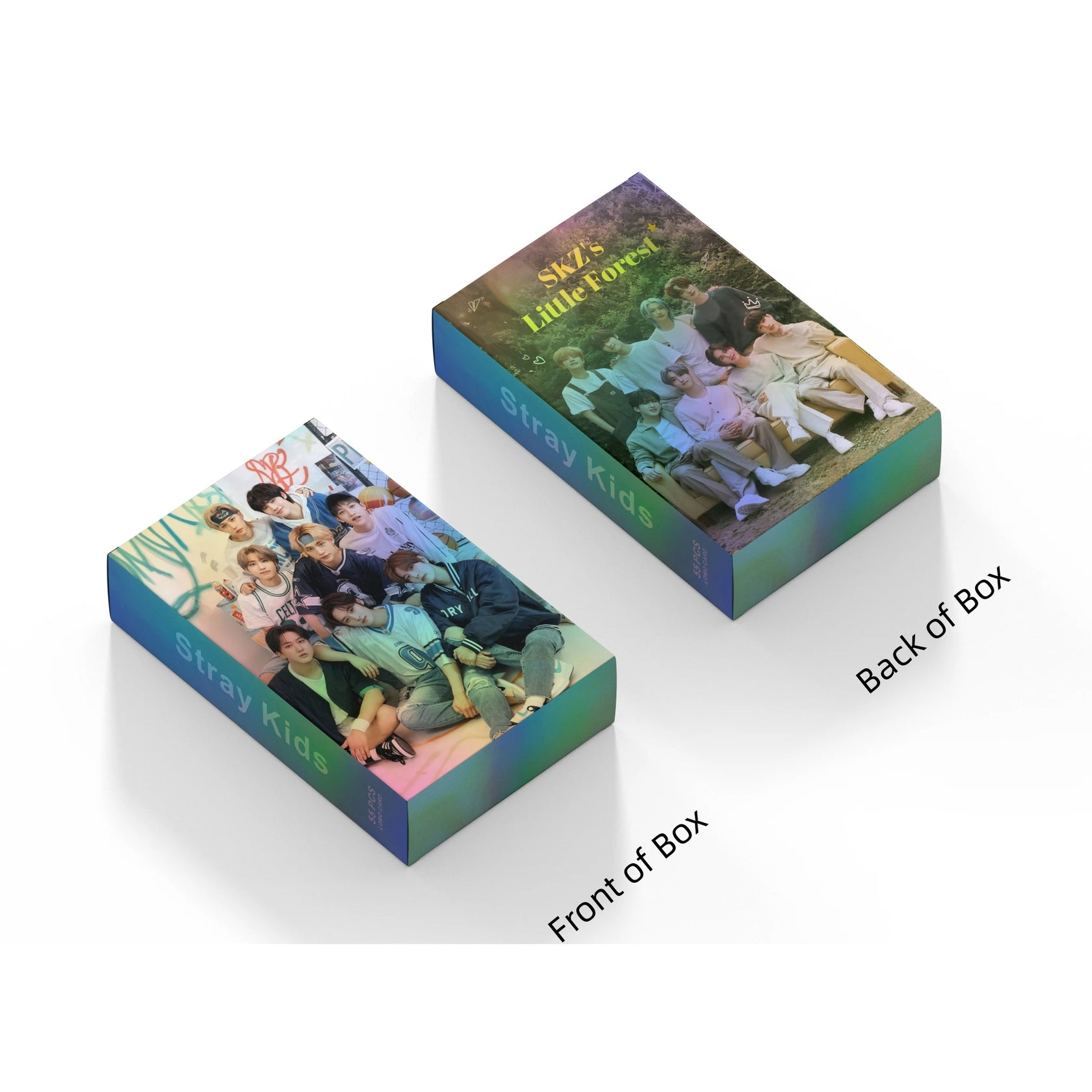 STRAY KIDS 'Little Forest' Holographic LOMO CARDS – Nekomata