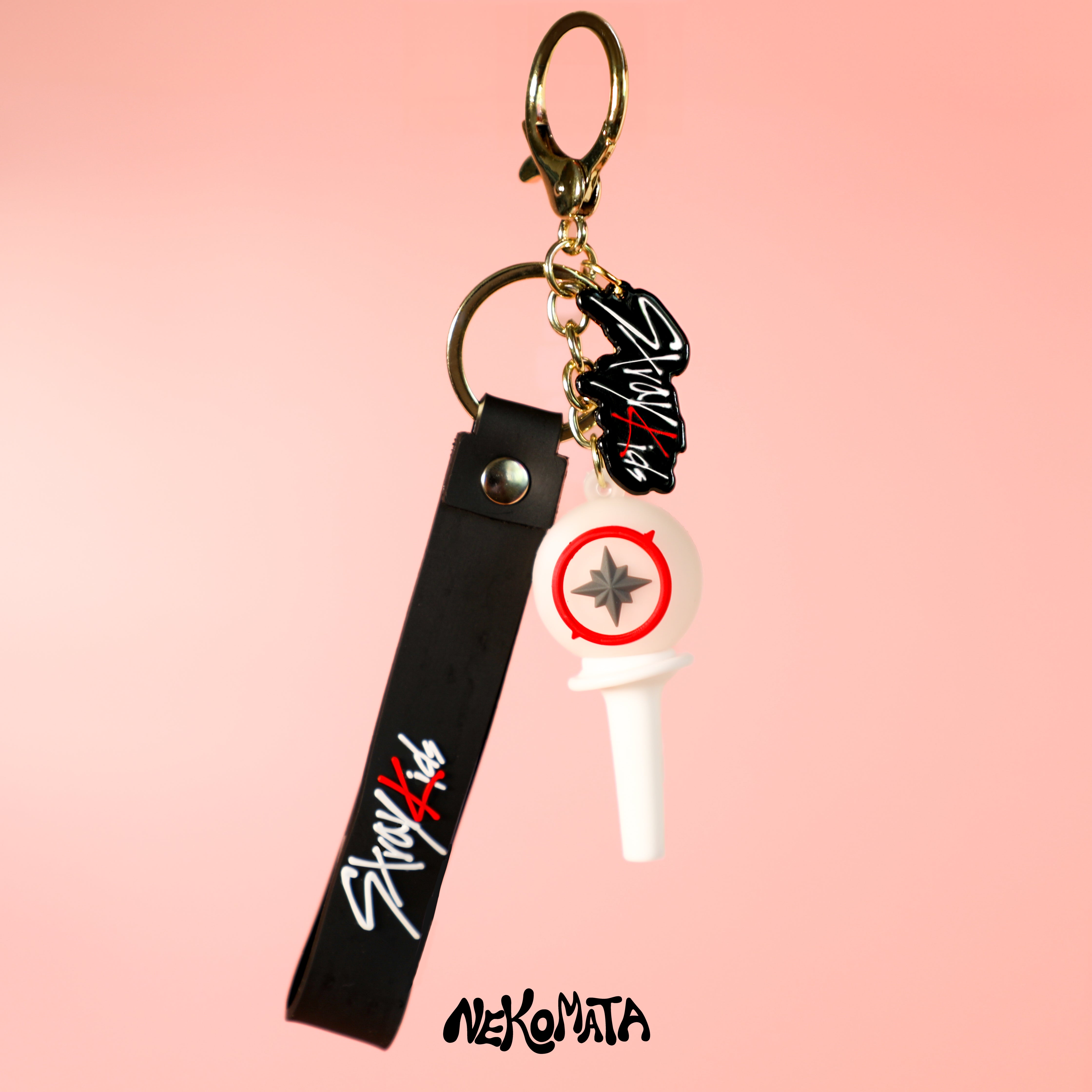 3D STRAY KIDS Lightstick Keyring – Nekomata