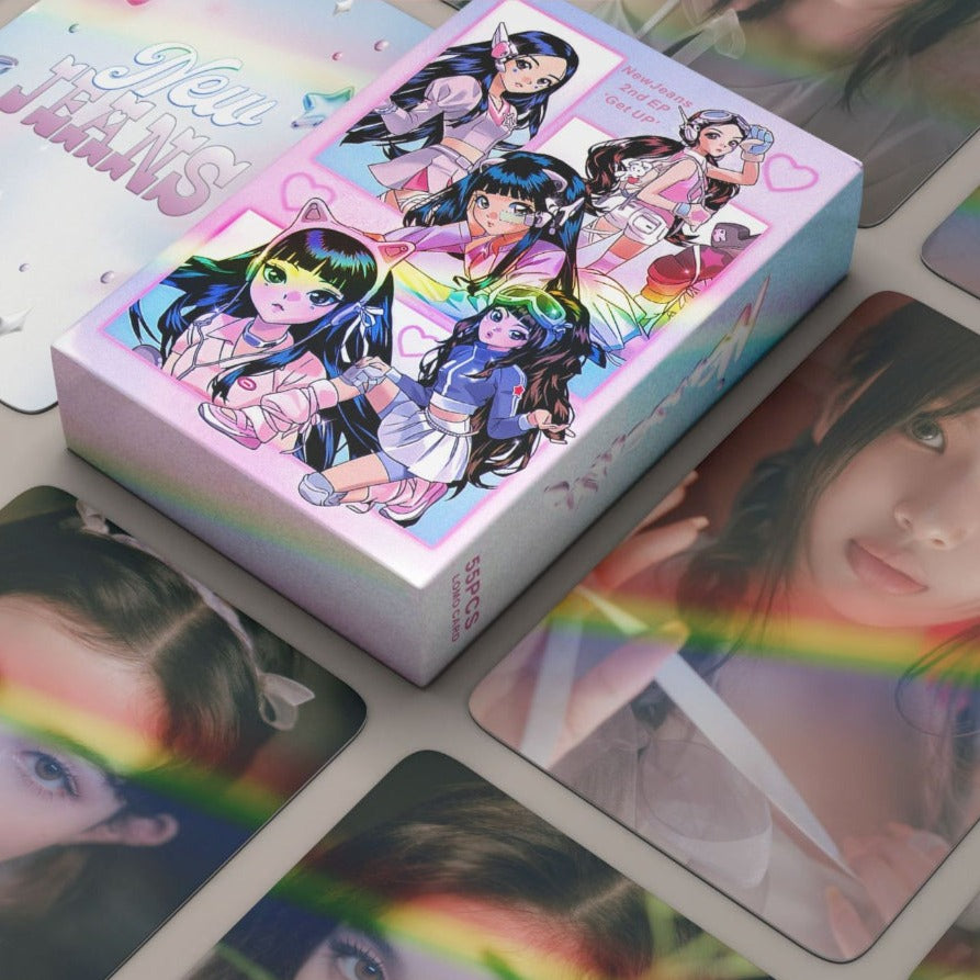 NEW JEANS 2nd EP 'Get Up' Holographic LOMO CARDS – Nekomata