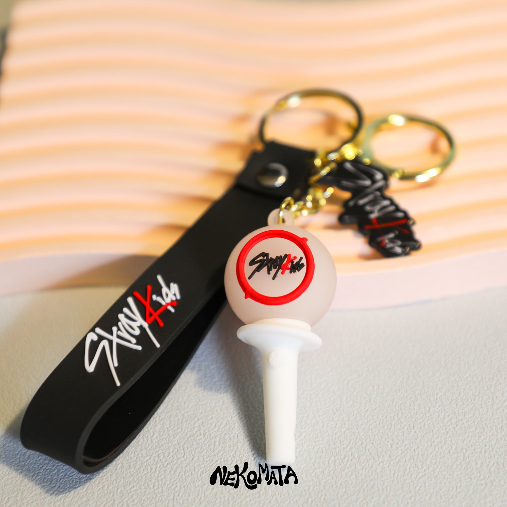 3D STRAY KIDS Lightstick Keyring – Nekomata