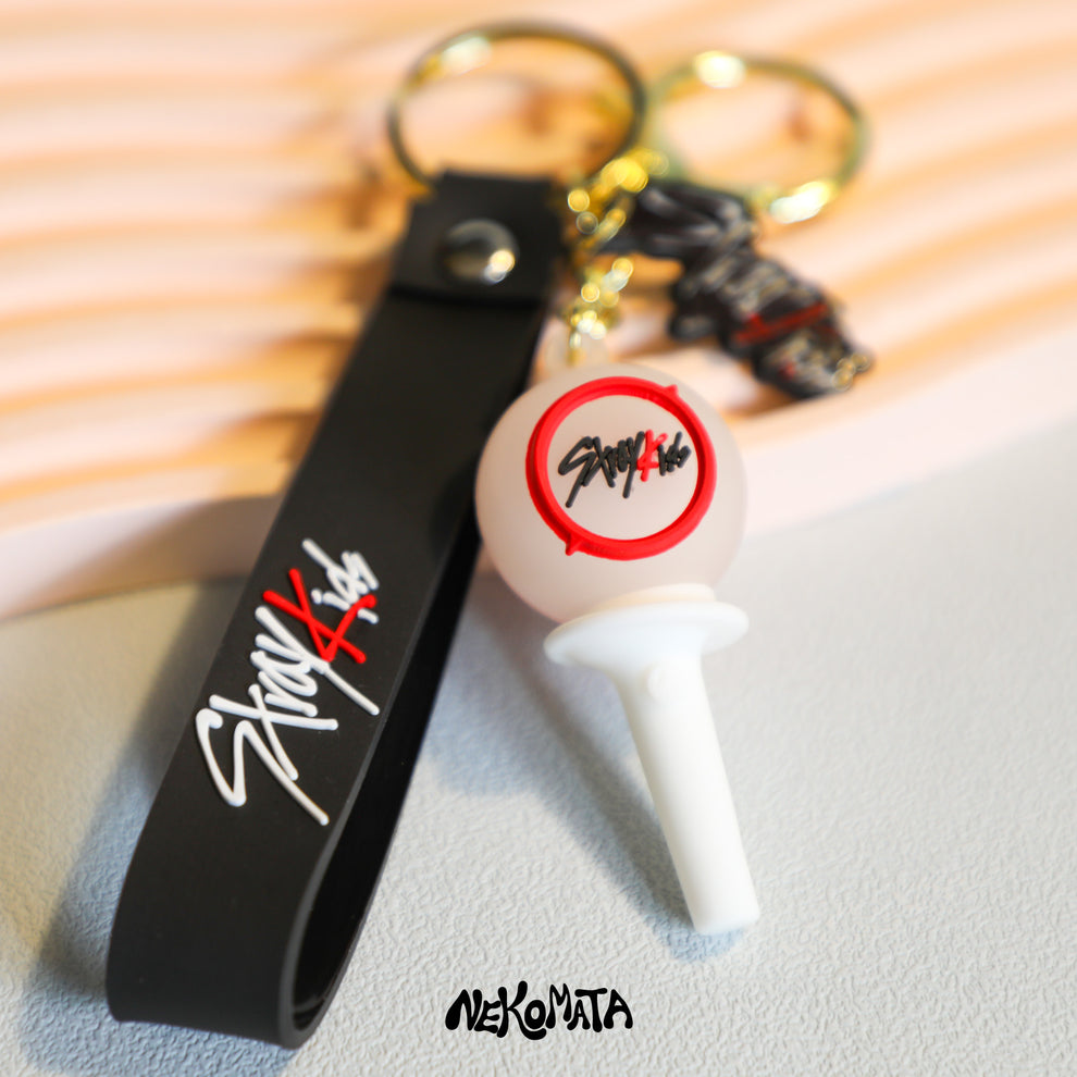 3D STRAY KIDS Lightstick Keyring – Nekomata
