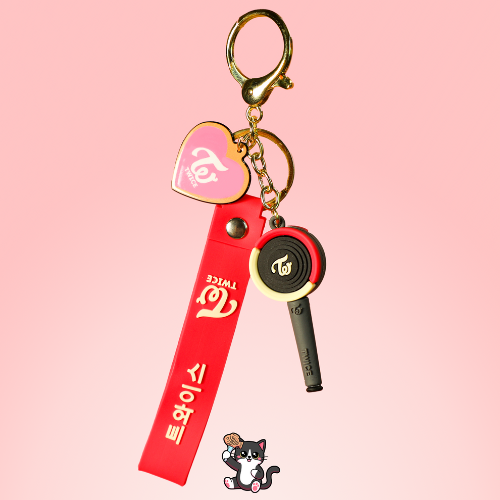 3D TWICE Lightstick Keyring – Nekomata
